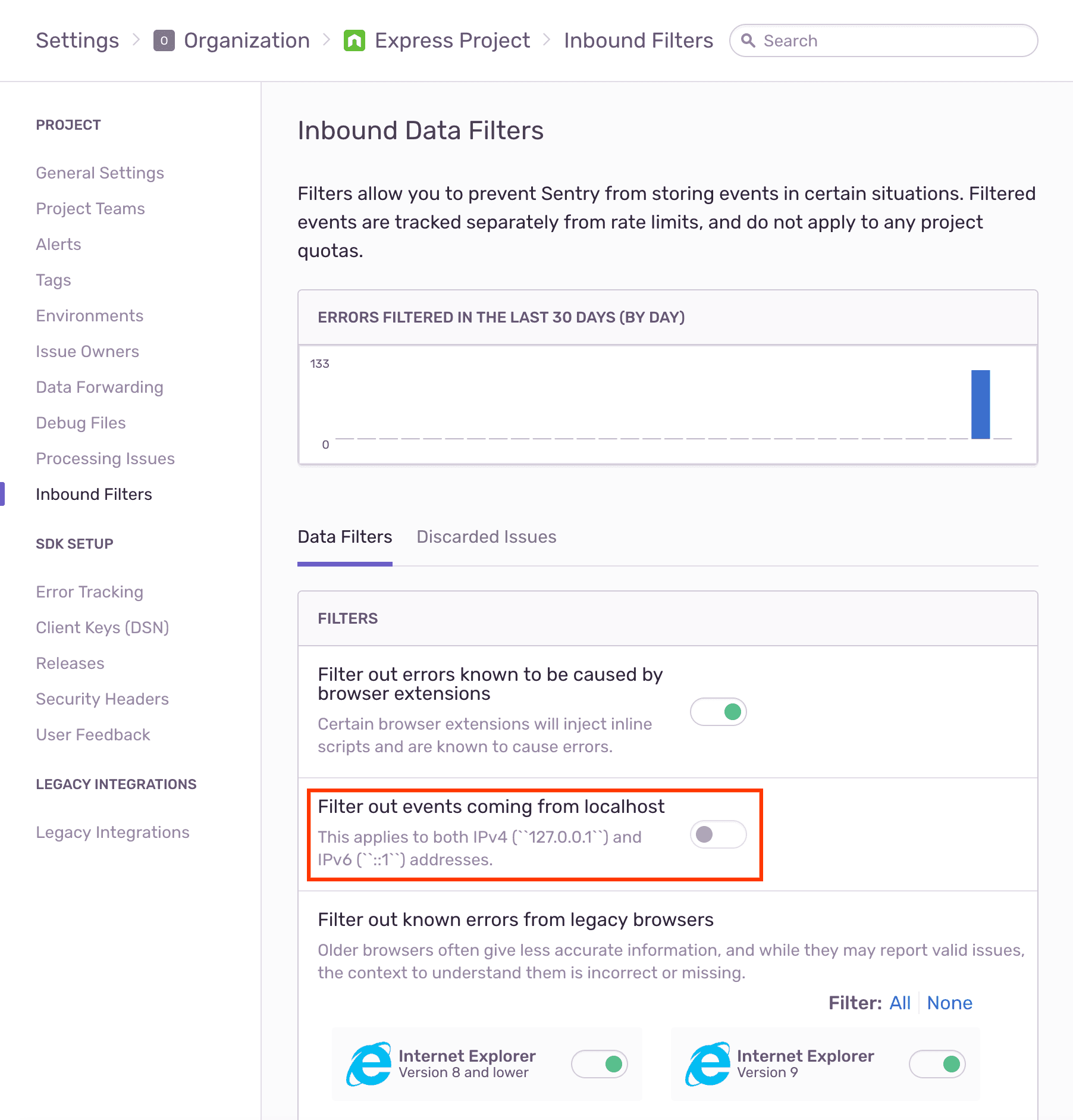 Express | Sentry for Express