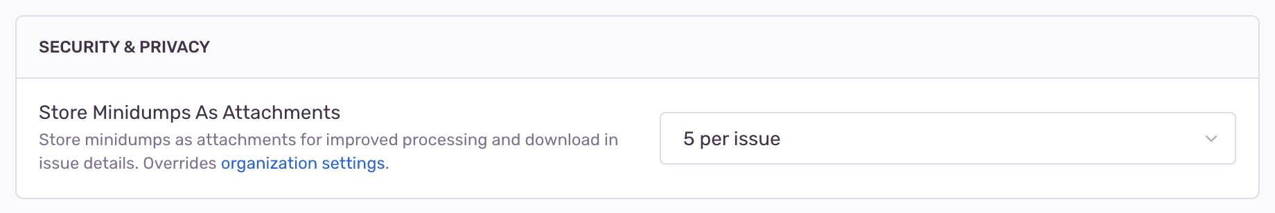 Store Minidumps As Attachments | Sentry for Unreal Engine