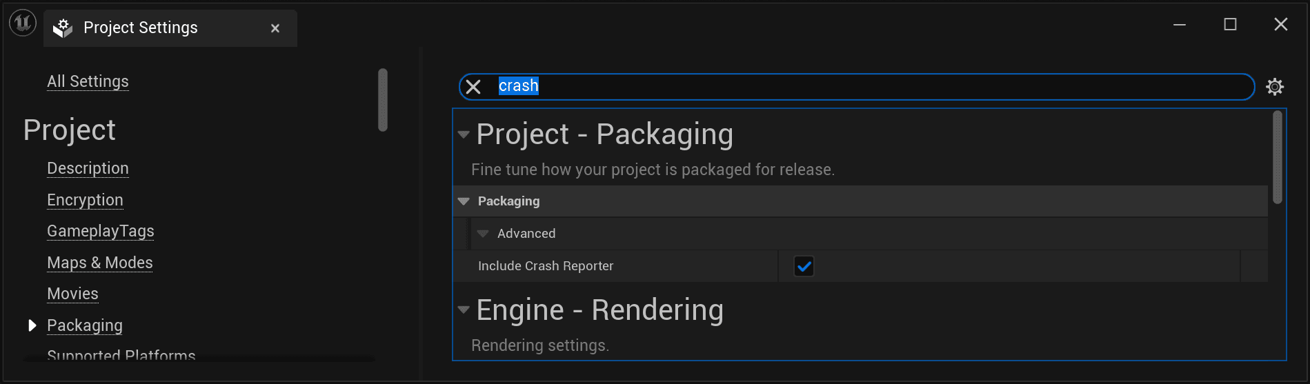 Crash Reporter Client | Sentry for Unreal Engine